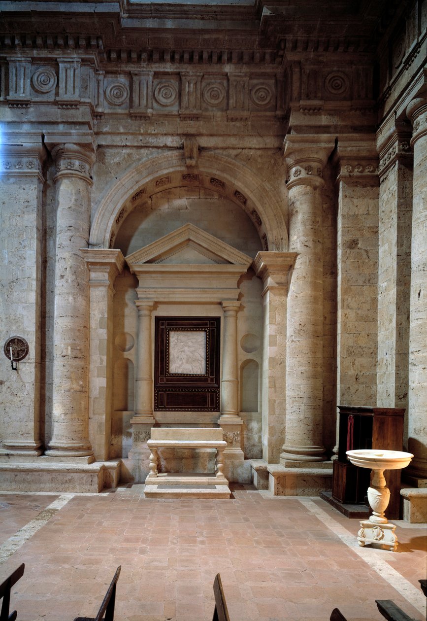 Interior View of Church of St Biagio