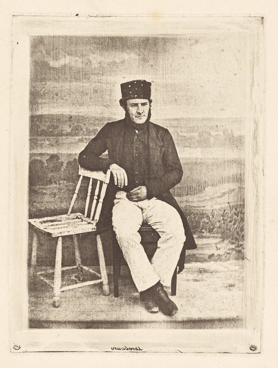 Portrait of a Man by Armand-Hippolyte-Louis Fizeau