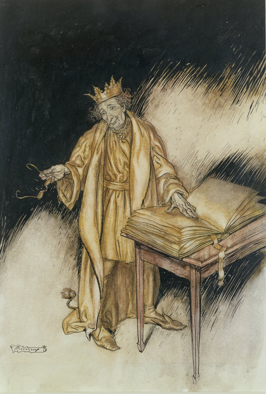 King Midas by Arthur Rackham: Buy fine art print
