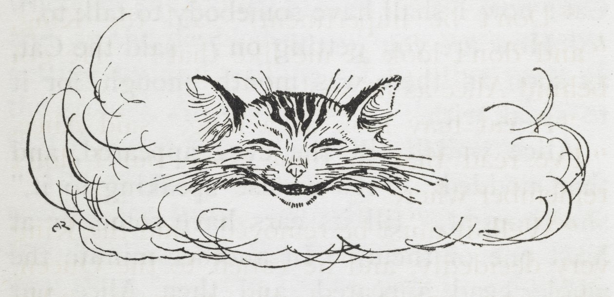 The Cheshire Cat by Arthur Rackham: Buy fine art print