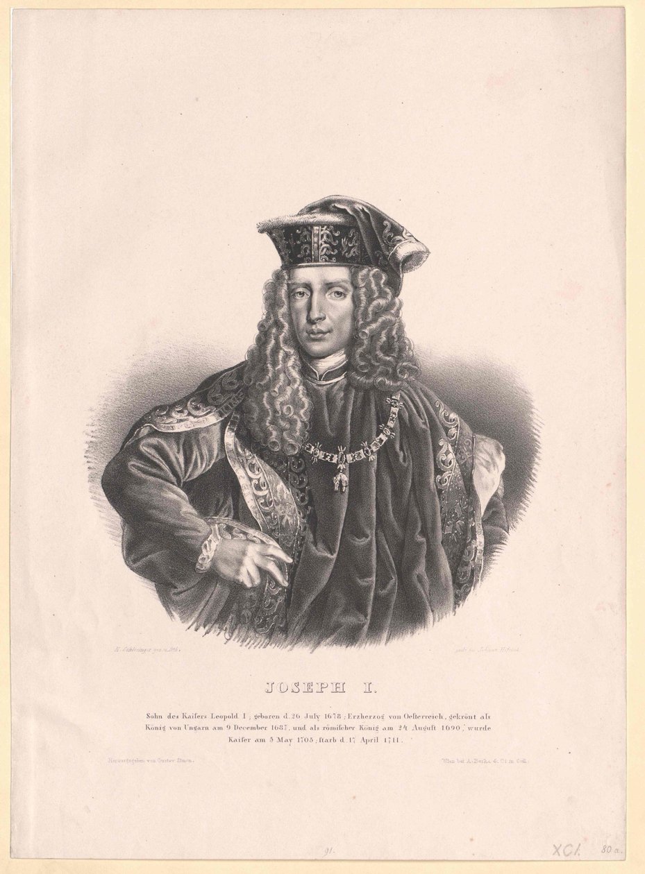 Holy Roman Emperor Joseph I by Artist Unknown