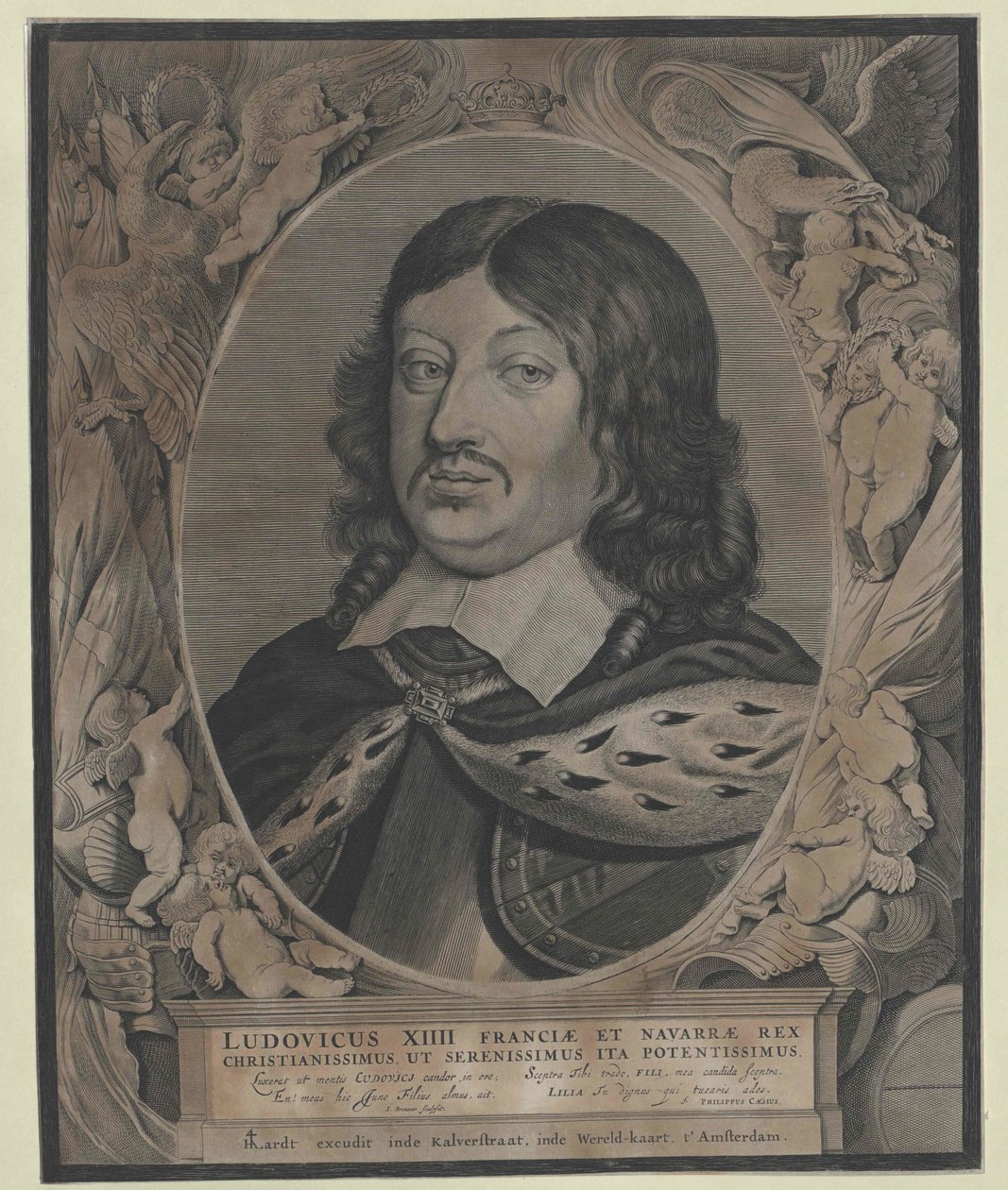 King Louis XIV of France by Artist Unknown: Fine art print