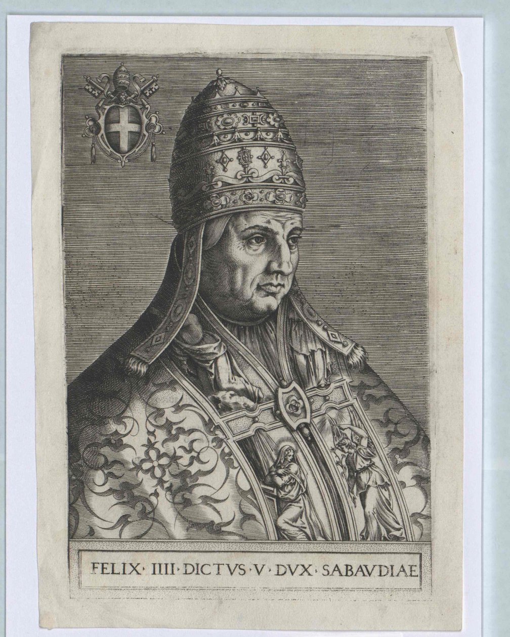Pope Felix IV by Artist Unknown: Buy fine art print