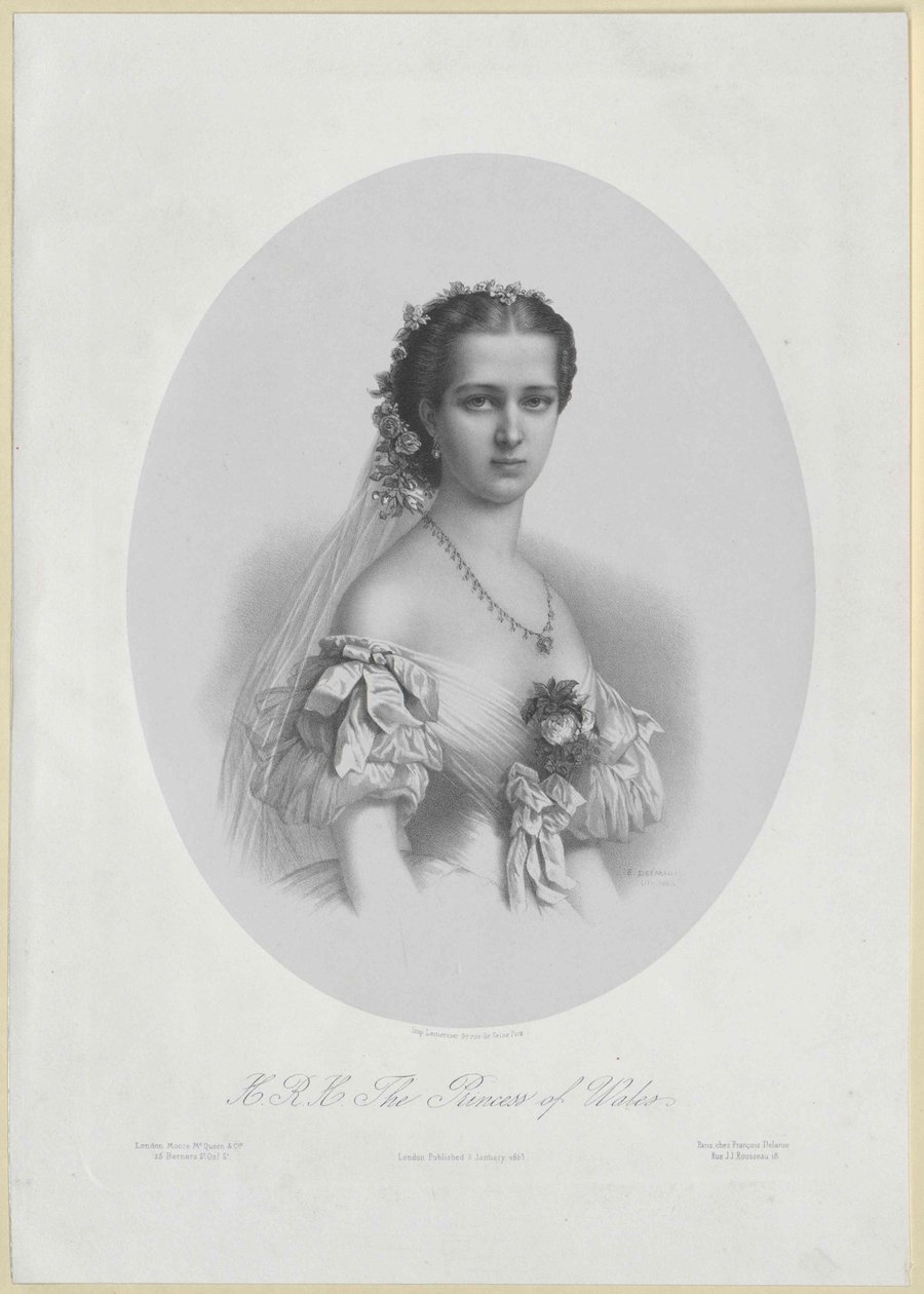Princess Alexandra of Denmark by Artist Unknown