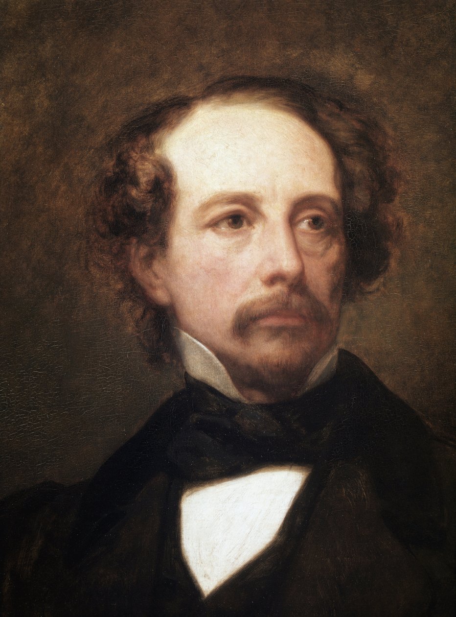 Portrait of Charles Dickens (detail) by Ary Scheffer