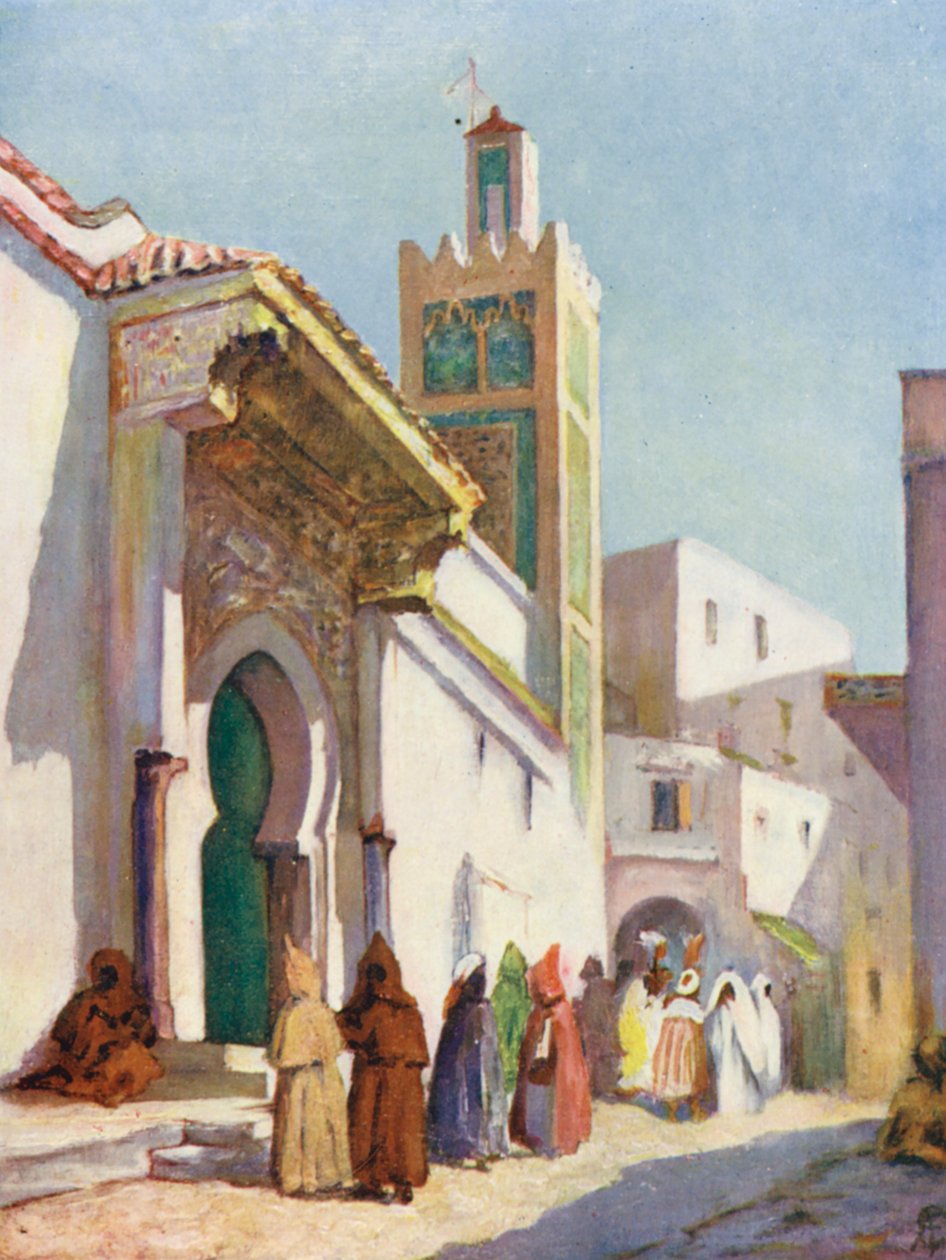 The Great Mosque, Tangier by Augustine Fitzgerald