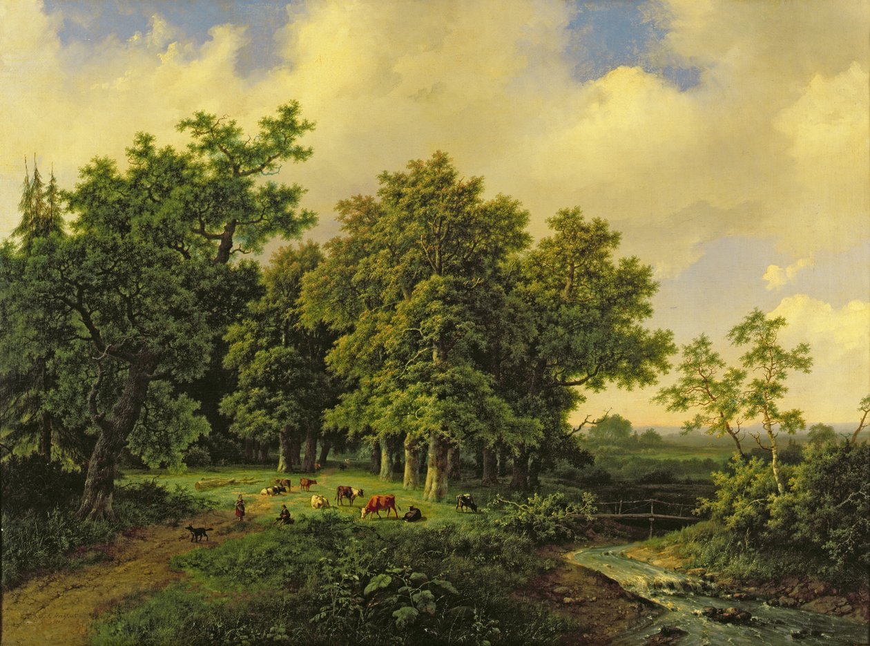 Landscape by Barend Cornelis Koekkoek: Buy fine art print