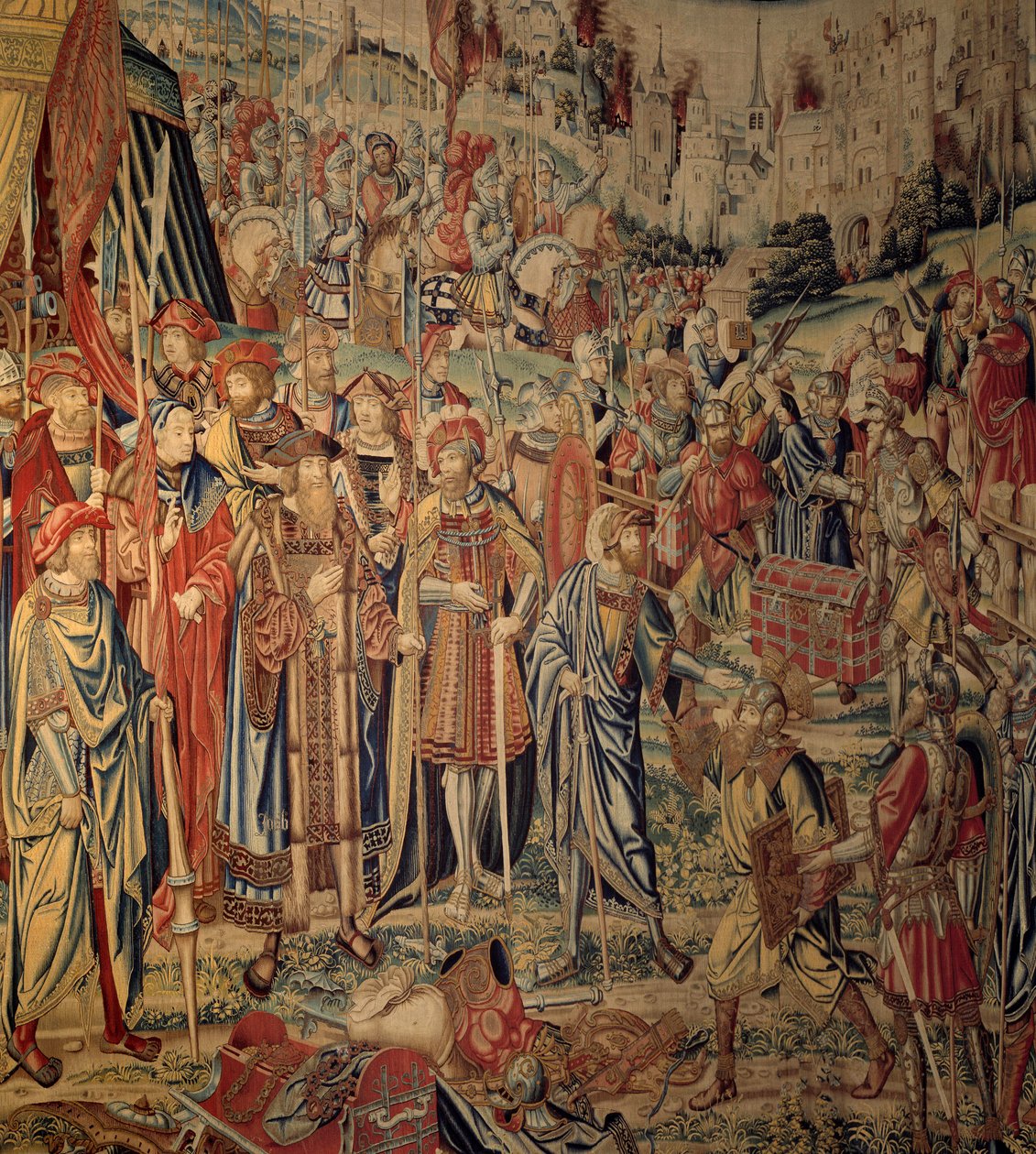 Tapestry of David and Bethsabee: The Arms of Joab