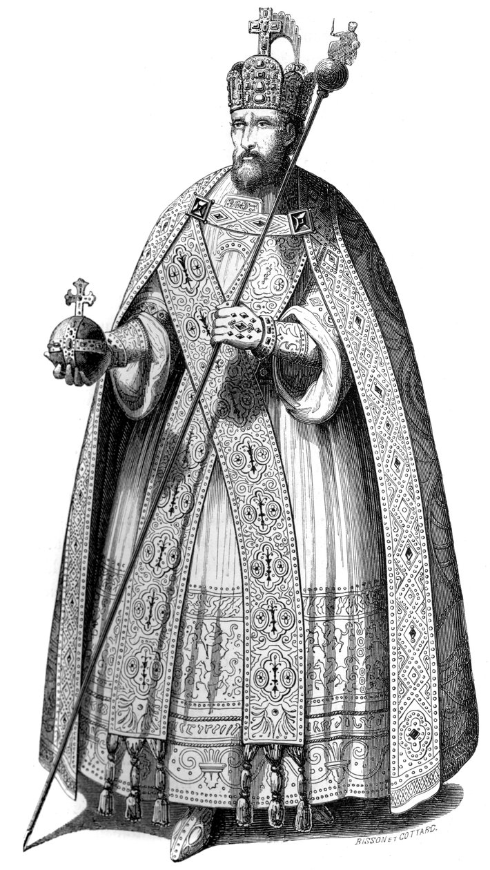 The Costume Worn by Emperors During Their Coronations Since the Time of ...