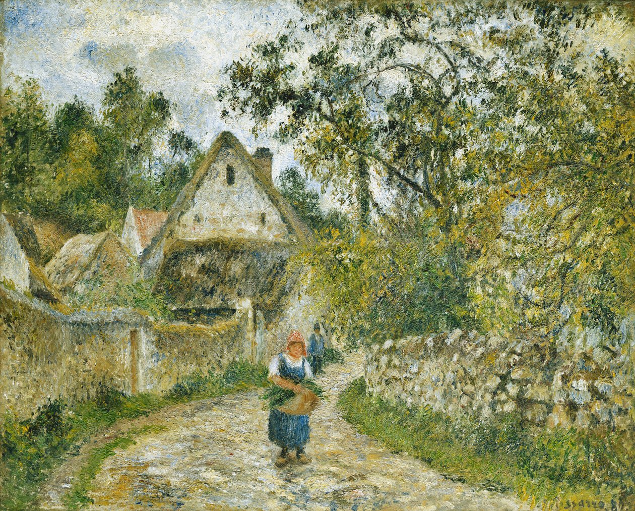 Le Chemin de Hameau-Chaumieres au Valhermeil