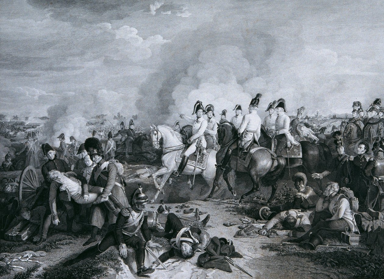 Archduke Charles of Austria in the Battle of Aspern