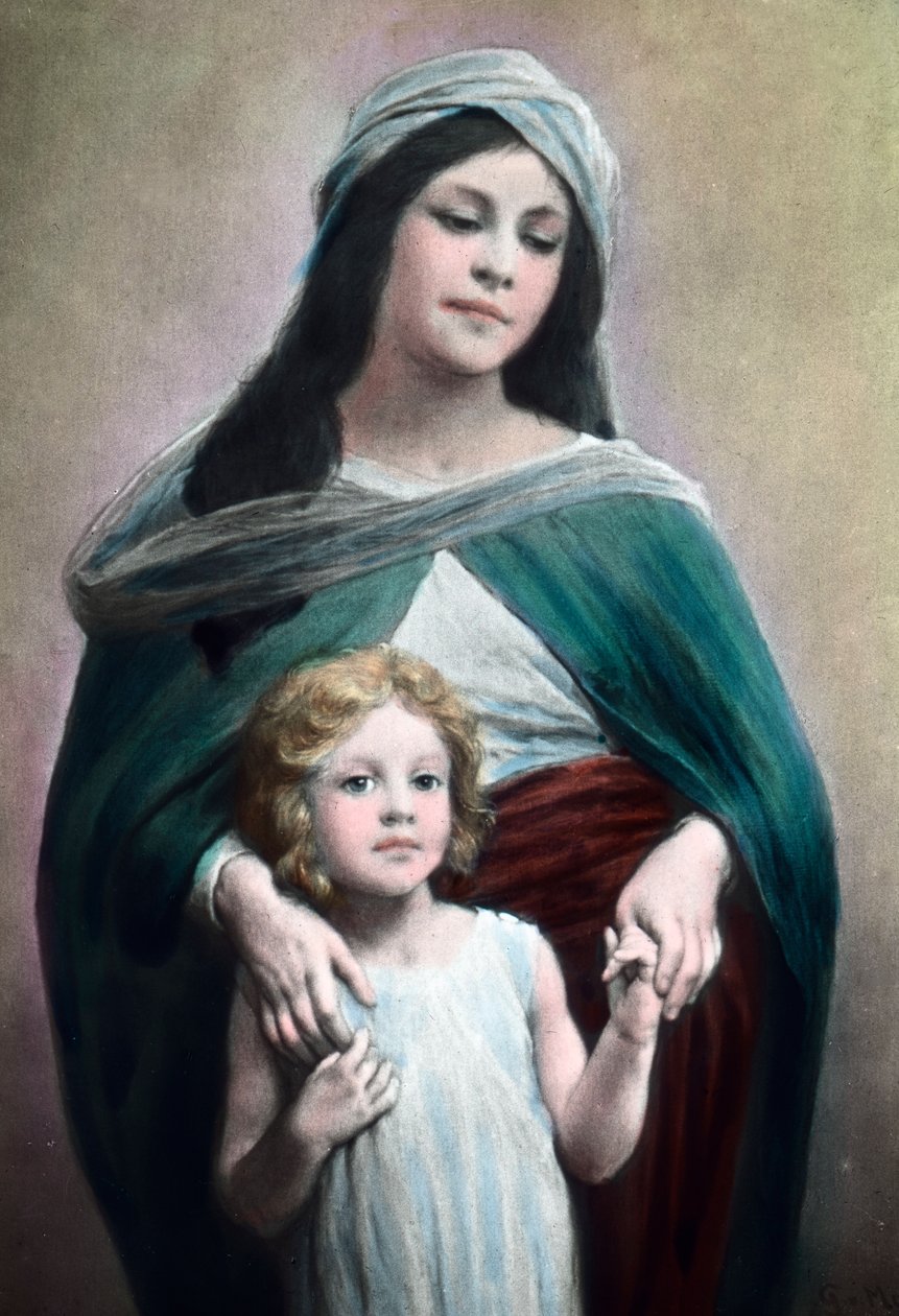 Mother with Child, circa 1900. Carl Simon Archive