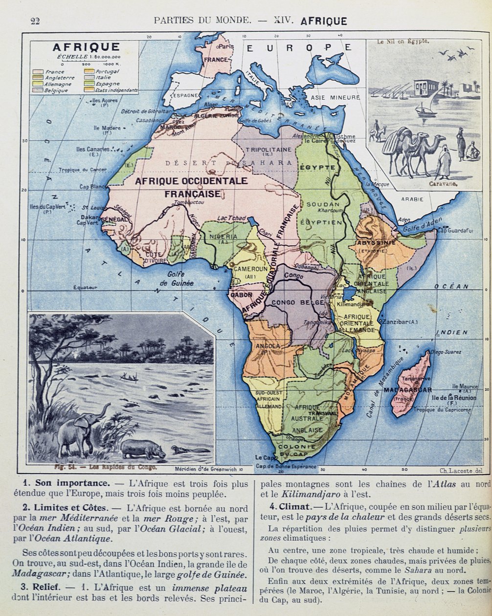 Africa Colonial Map