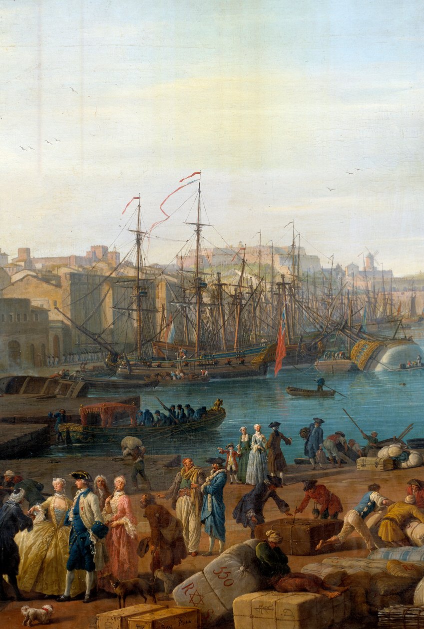 The Port of Marseille in the 18th Century (detail)