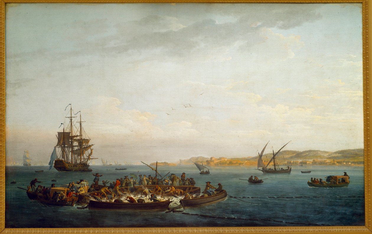 Tuna Fishing by Claude Joseph Vernet: Buy fine art print