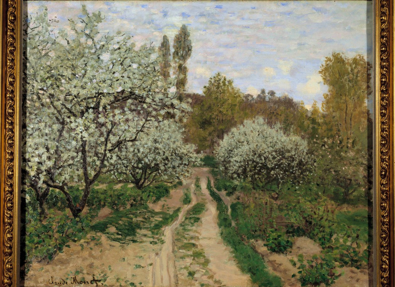 Apple Trees in Bloom by Claude Monet: Buy fine art prints