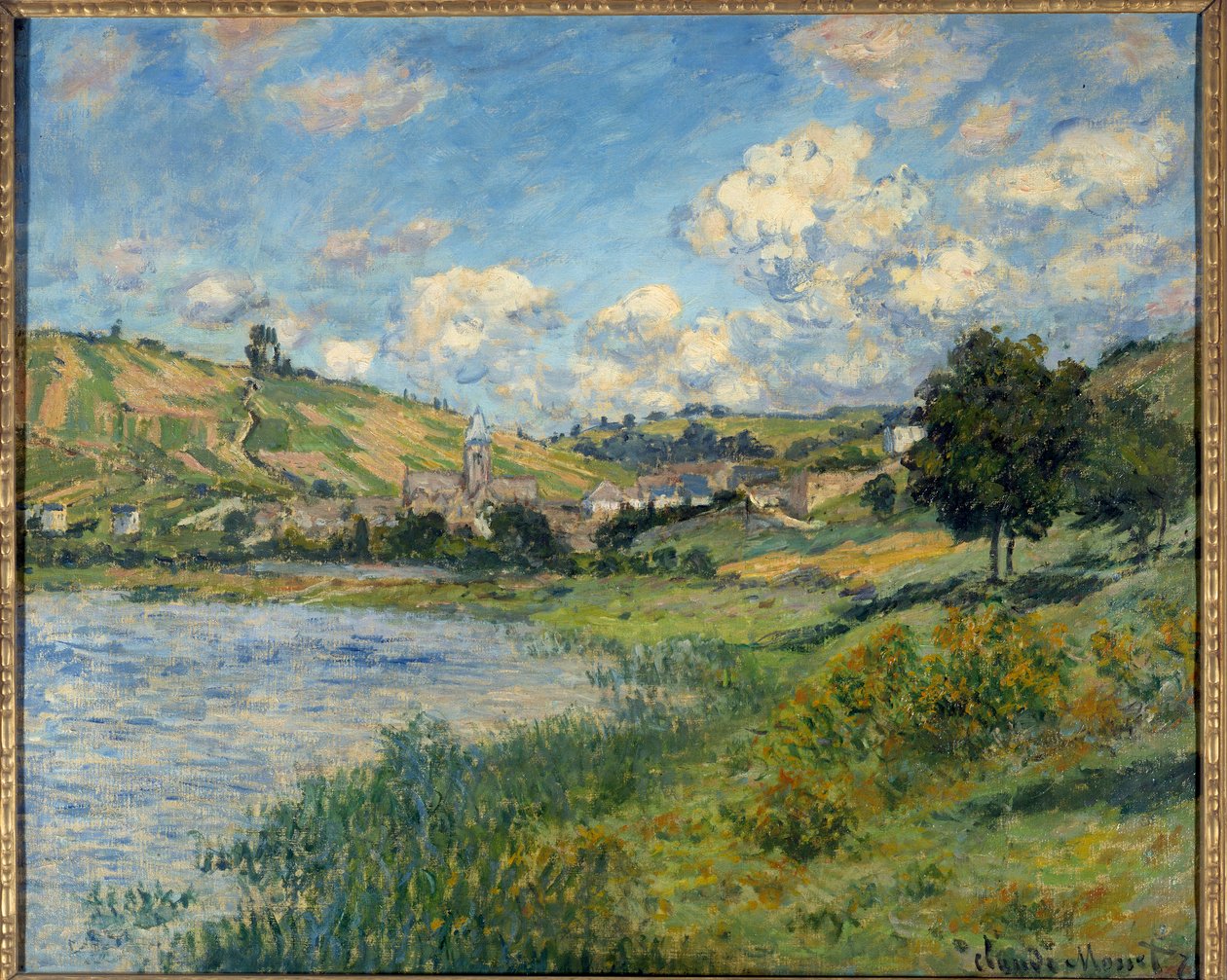 Landscape. Vetheuil by Claude Monet: Buy fine art prints