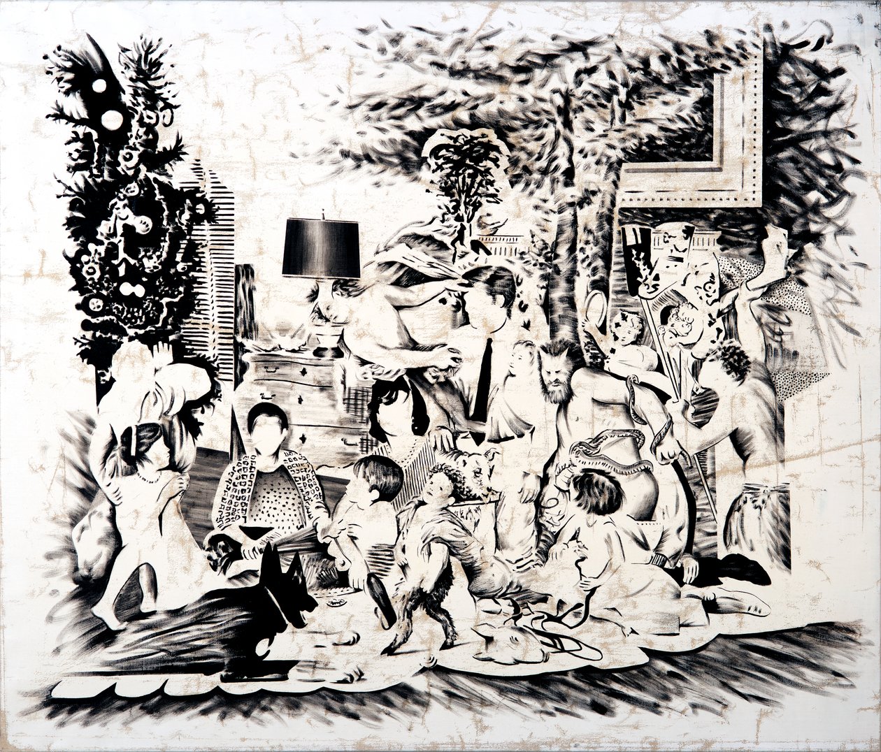 Christmas at The Kennedys, 2016 by Darren Coffield