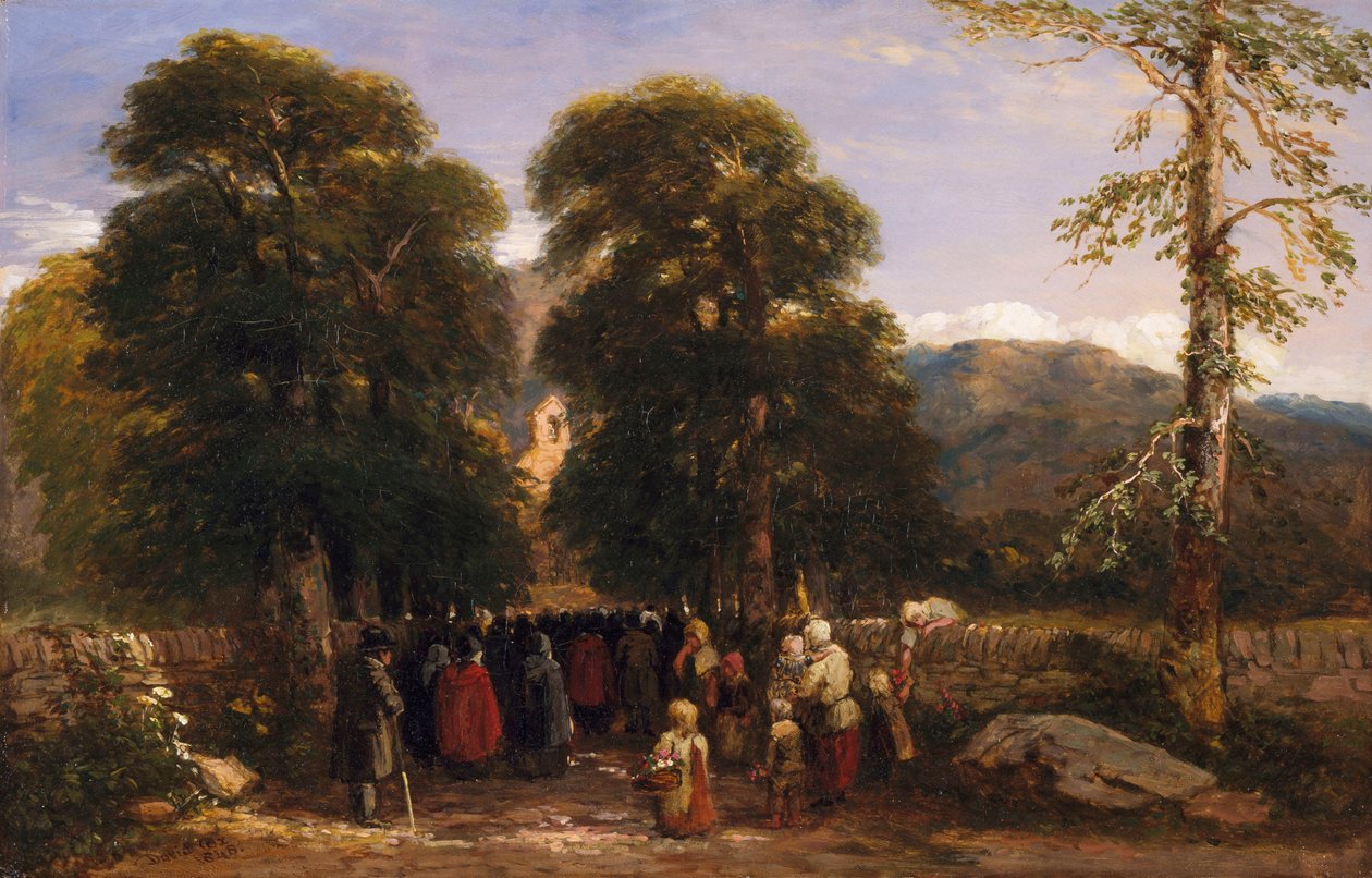 The Welsh Funeral by David Cox: Buy fine art print
