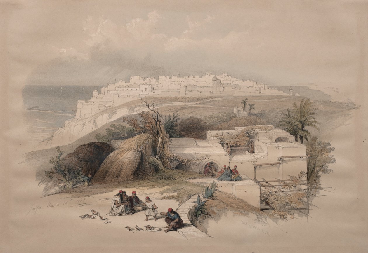 Jaffa by David Roberts: Highest-quality art reproduction