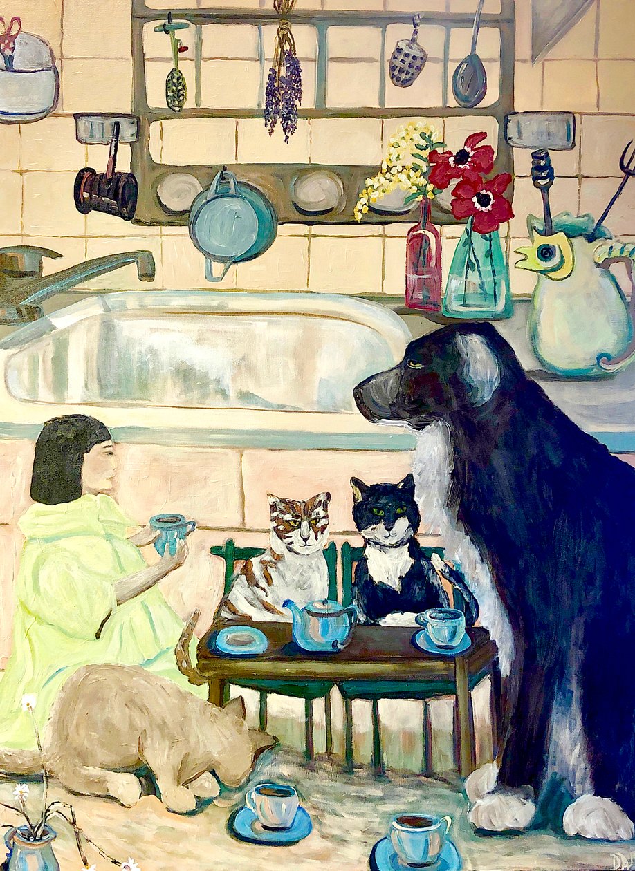 Antique Tea by Deborah Eve Alastra: Buy fine art print