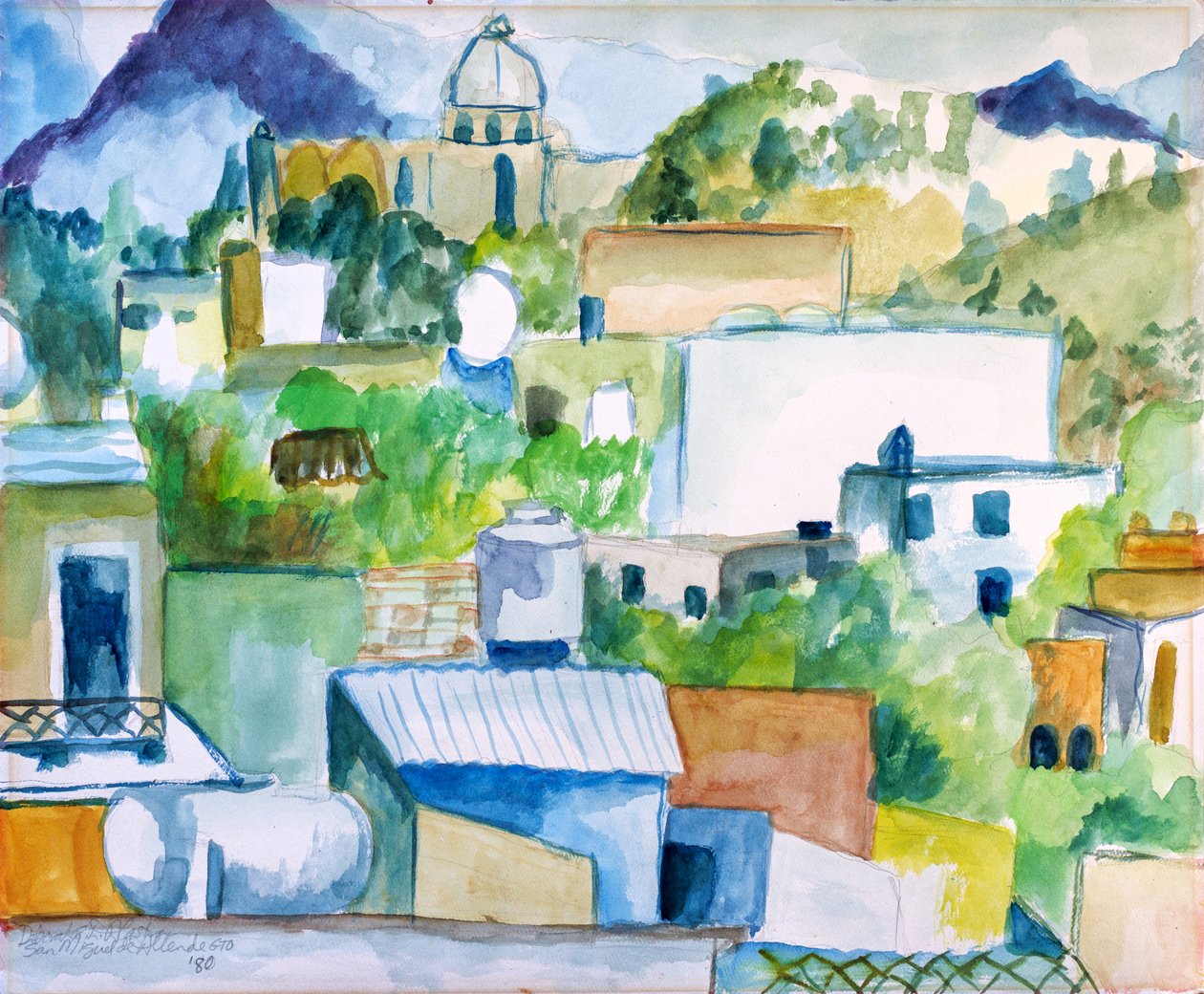 San Miguel View by Deborah Eve Alastra: Buy fine art prints