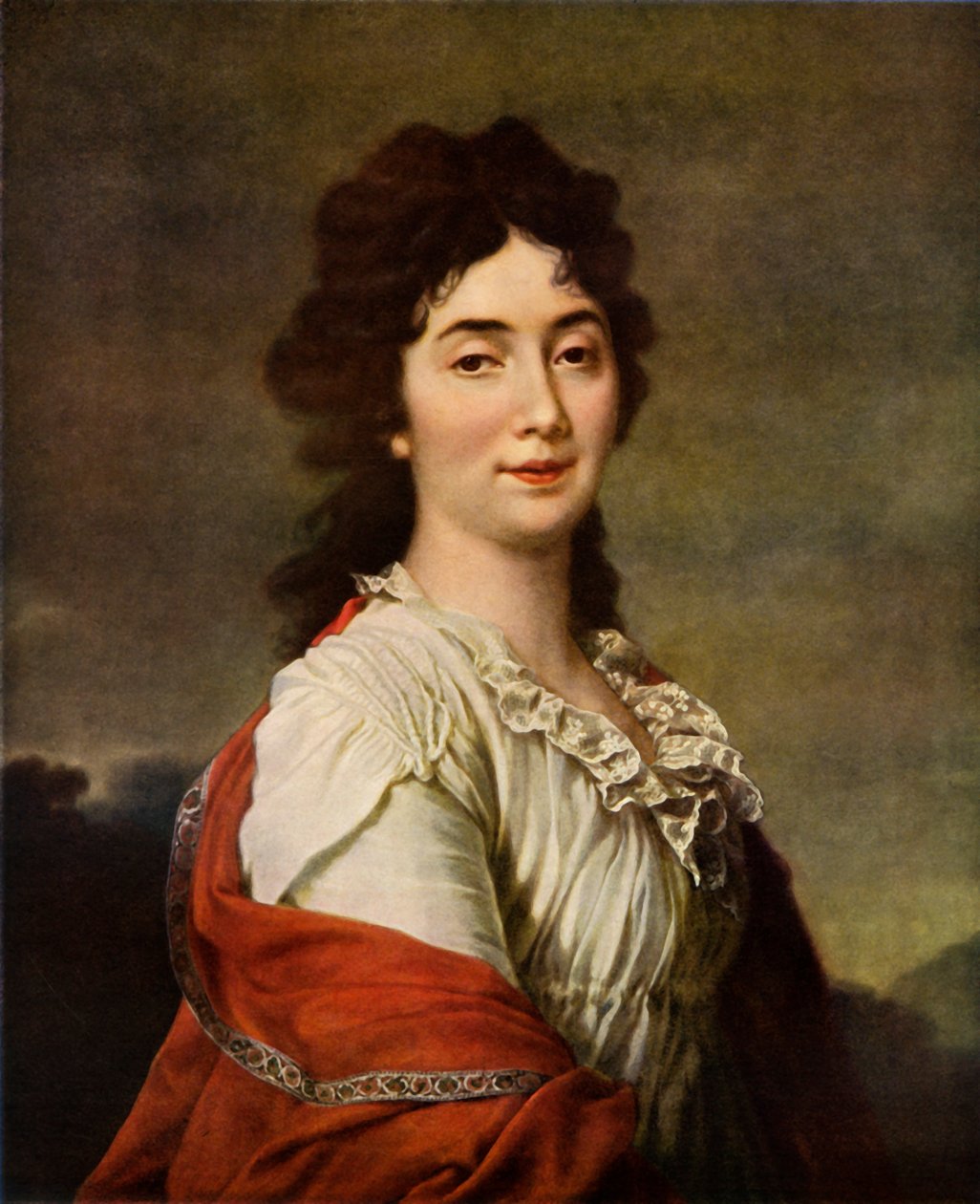 Portrait of Anna Stepanovna Protosova, 1800, 1965