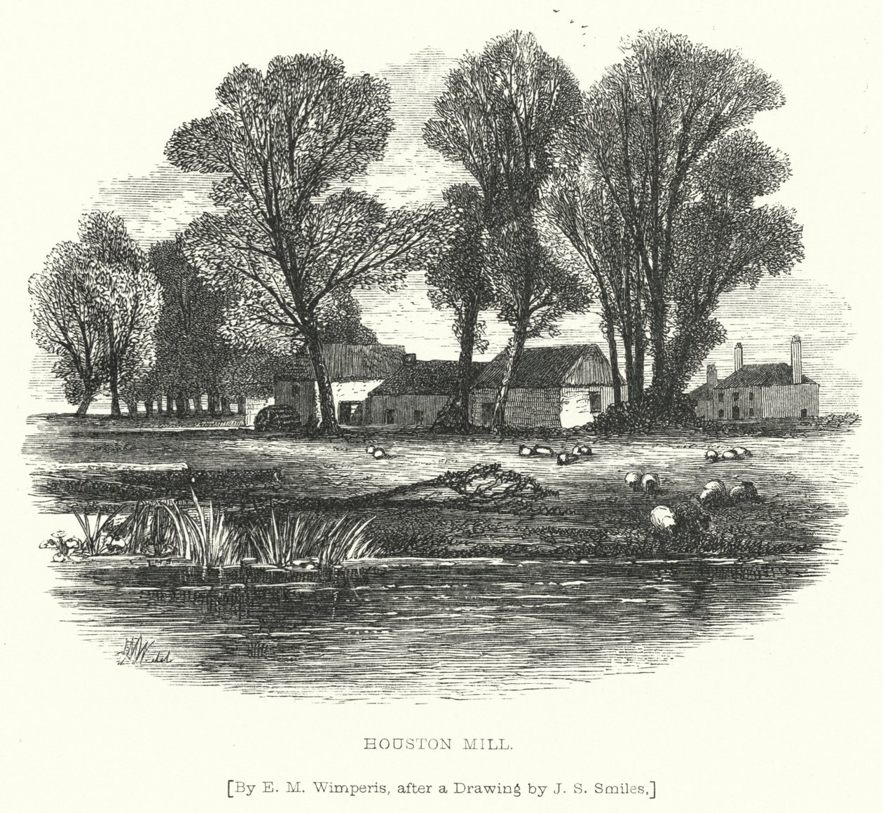Houston Mill by Edmund Morison (after) Wimperis