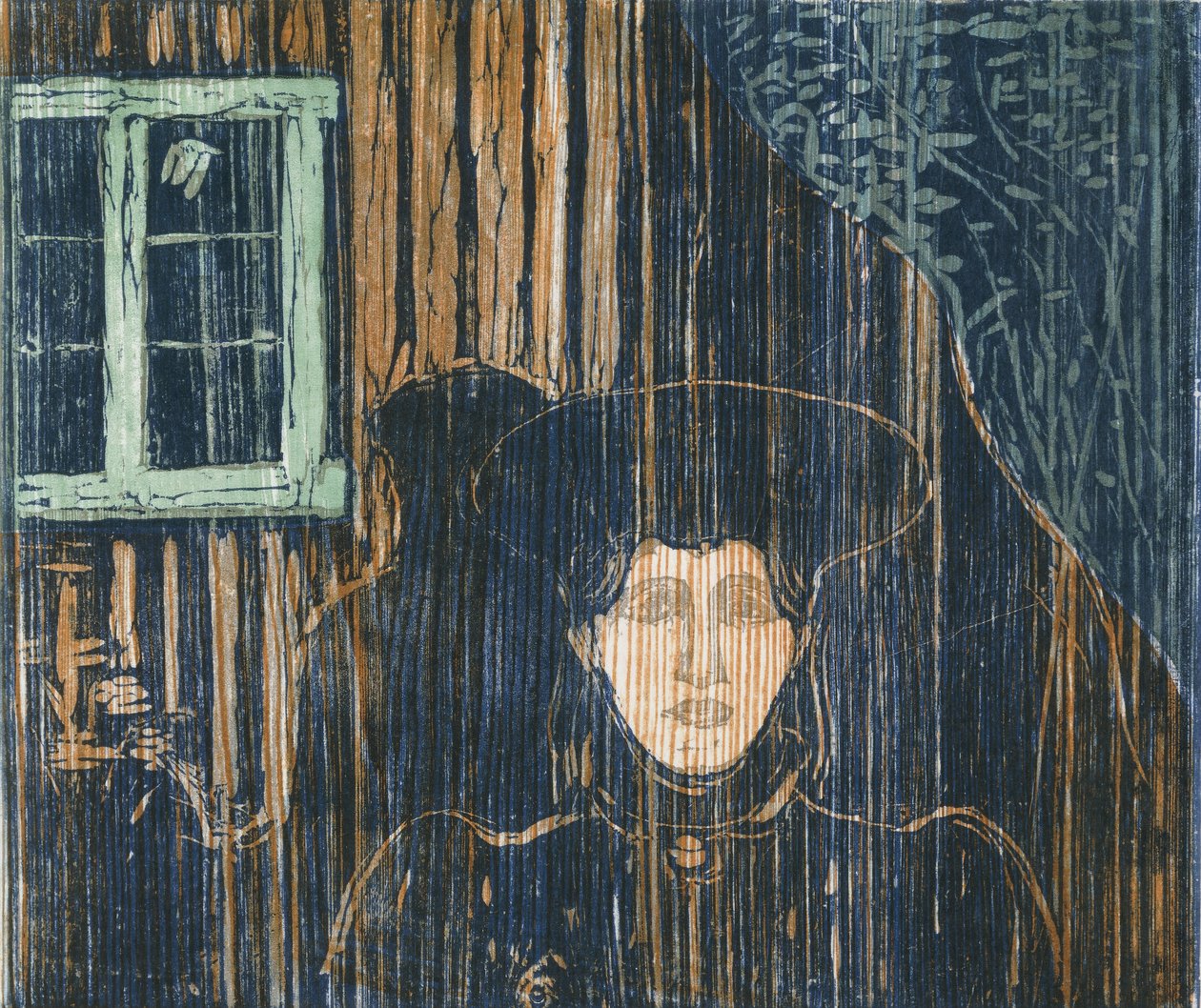 Moonlight by Edvard Munch: Highest-quality art reproduction