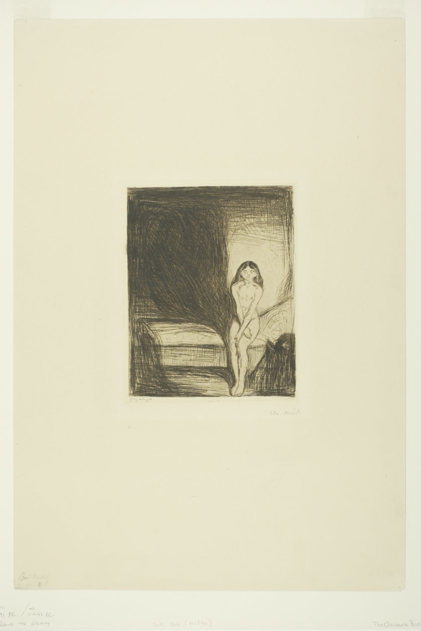 Puberty by Edvard Munch: Premium art reproduction
