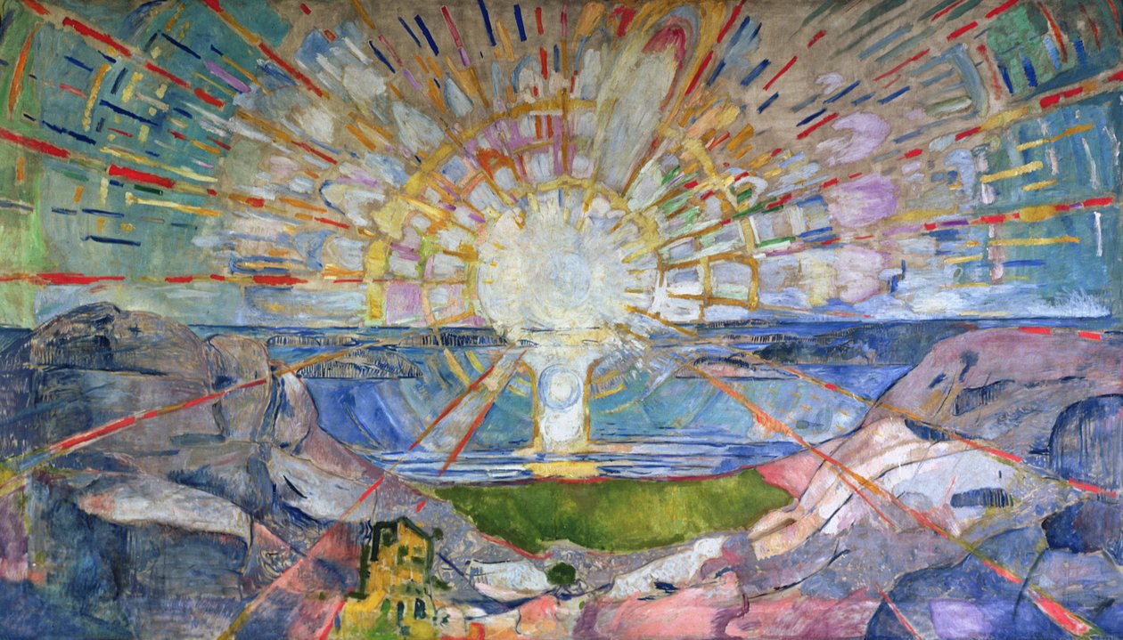 The Sun by Edvard Munch: Premium art reproduction