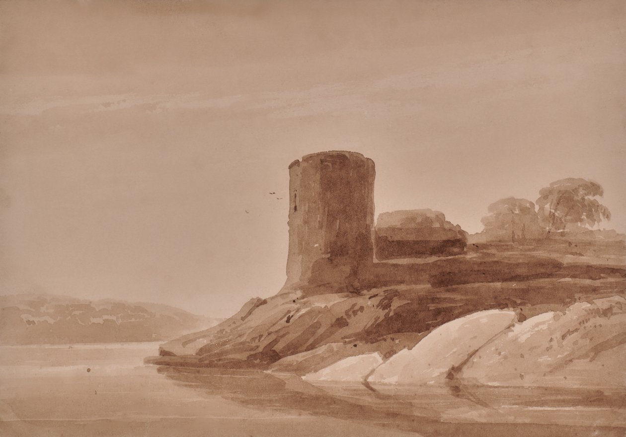 Landscape with river by Edward Pretty: Buy fine art print