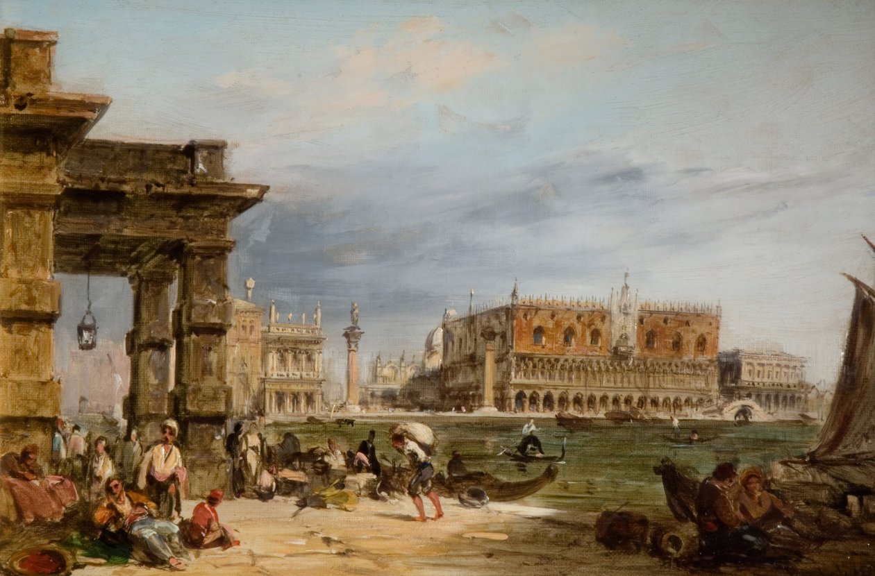 The Rialto, Venice by Edward Pritchett: Buy fine art prints