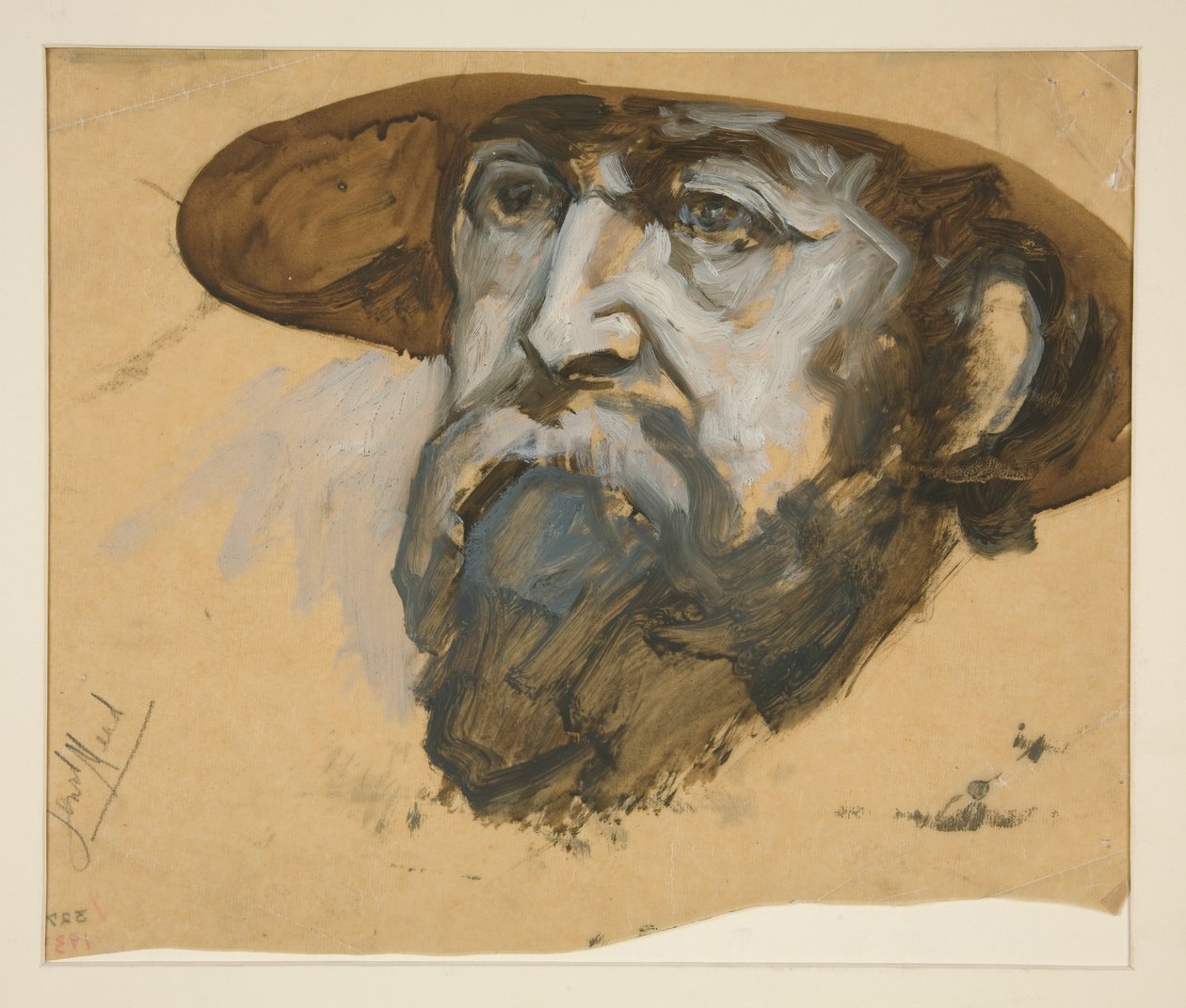 Study for General Meade: Sketch for Mural for the State Capitol ...