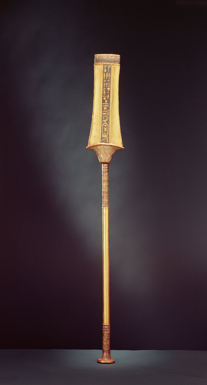 Ancient Egyptian Scepter Papyrus Sceptre Amulet | National Museums