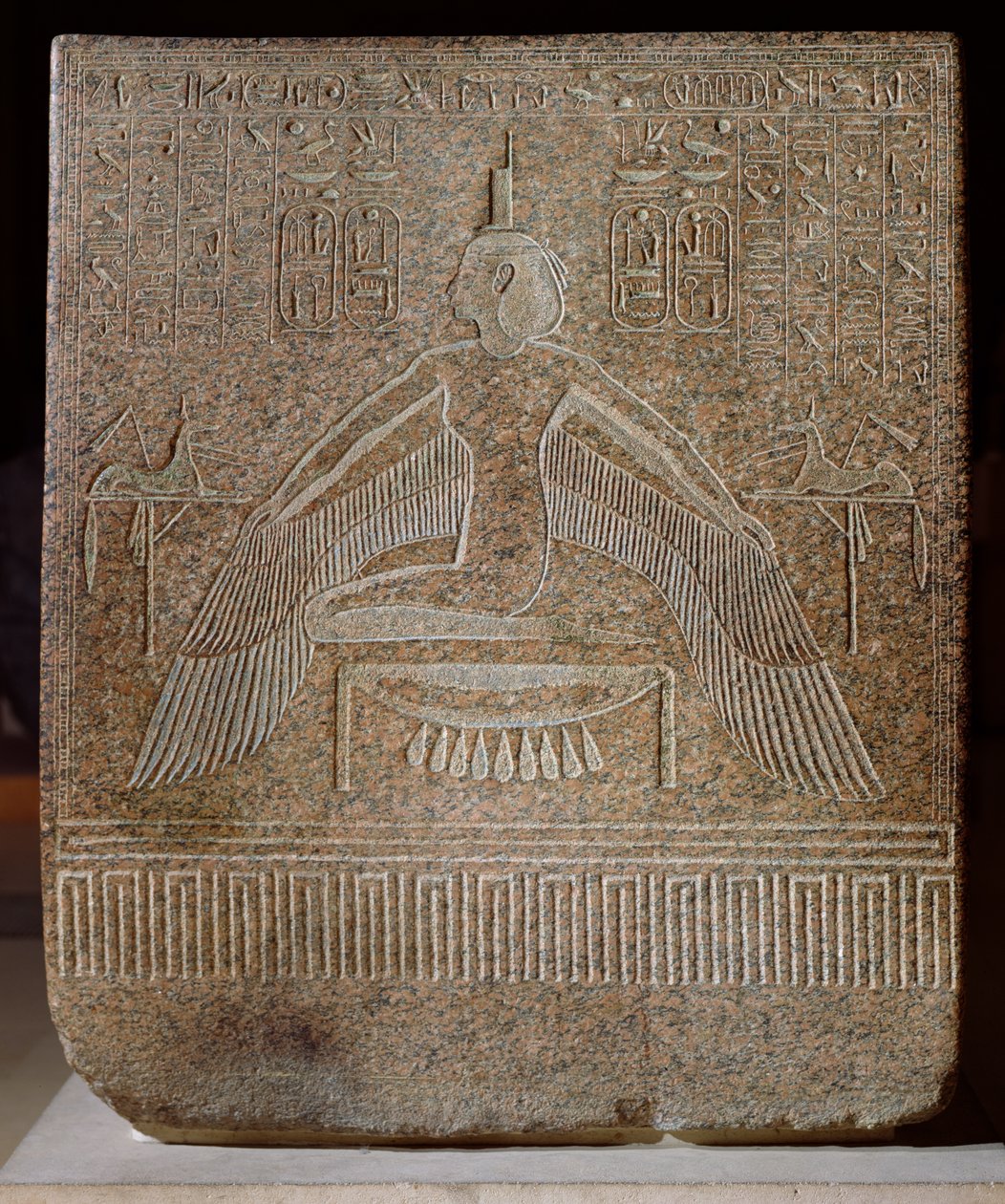 Isis Pterophor, from the sarcophagus of Ramesses III from his tomb in ...