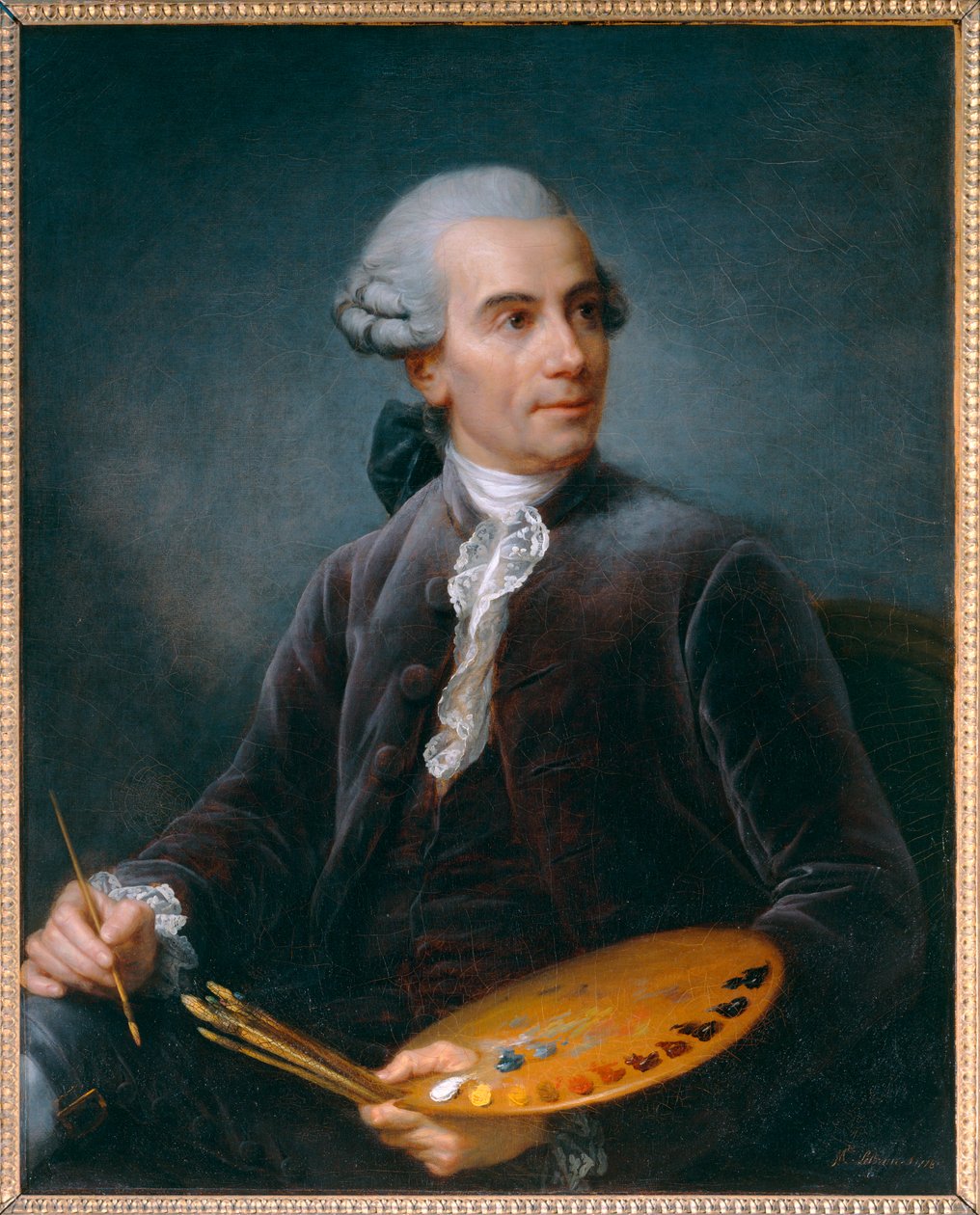 Joseph Vernet, painter by Elisabeth Louise Vigee-Lebrun