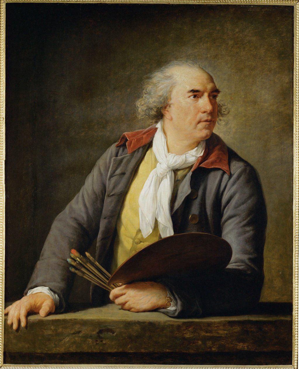 The painter Hubert Robert by Elisabeth Louise Vigee Lebrun