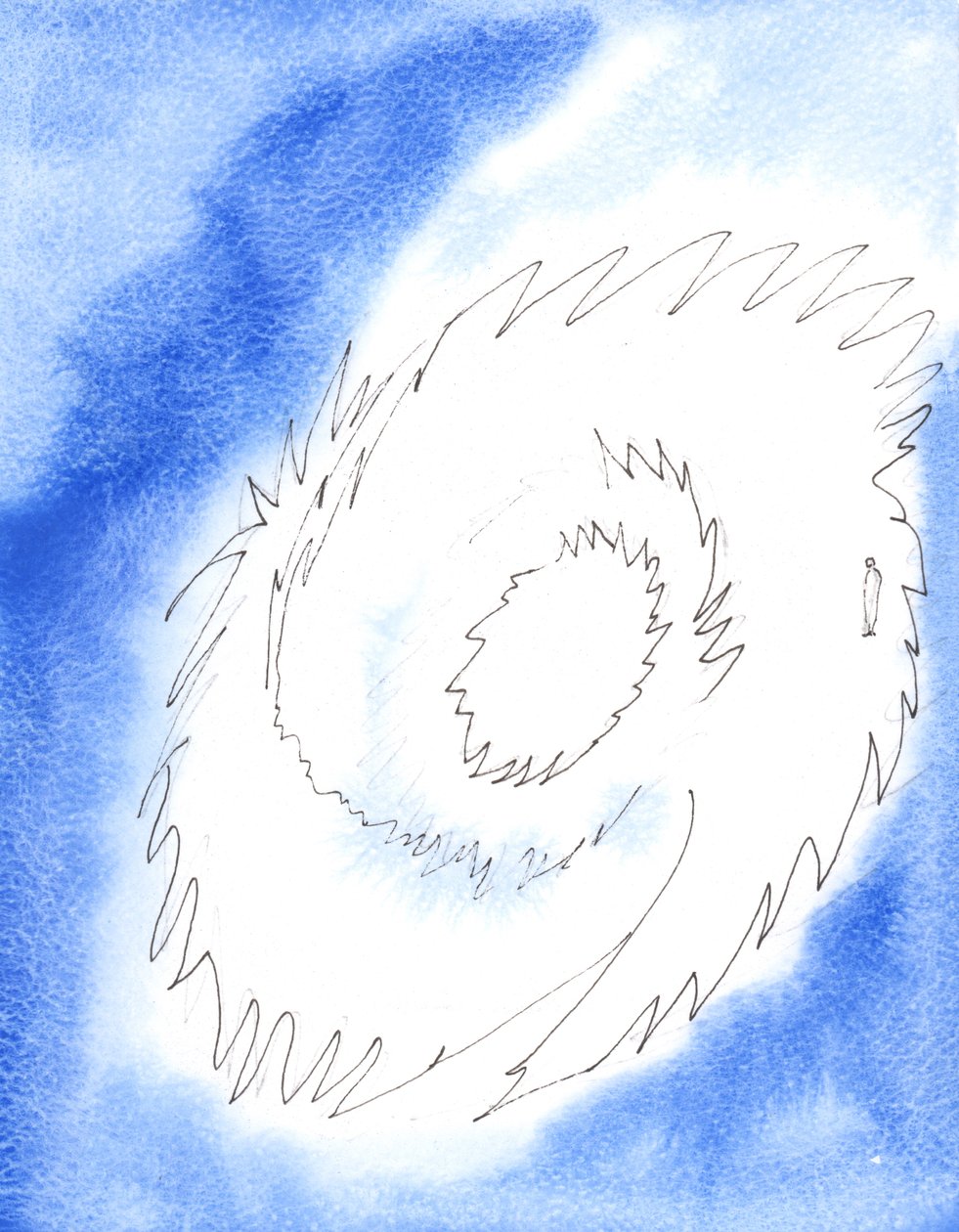 The fierce purity of the Godhead can be pictured as the burning ...