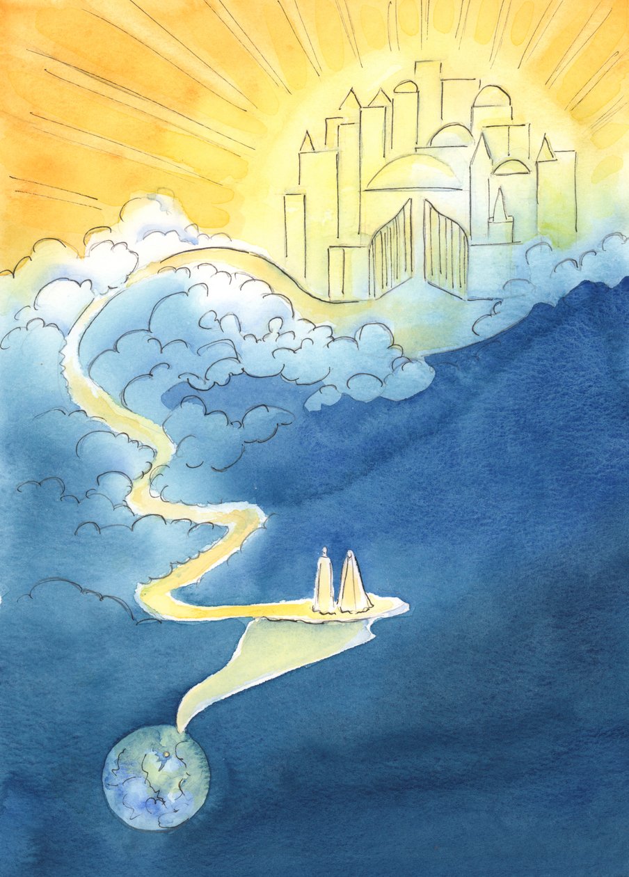 The purity of Heaven is far away from any worldly, sinful way of life