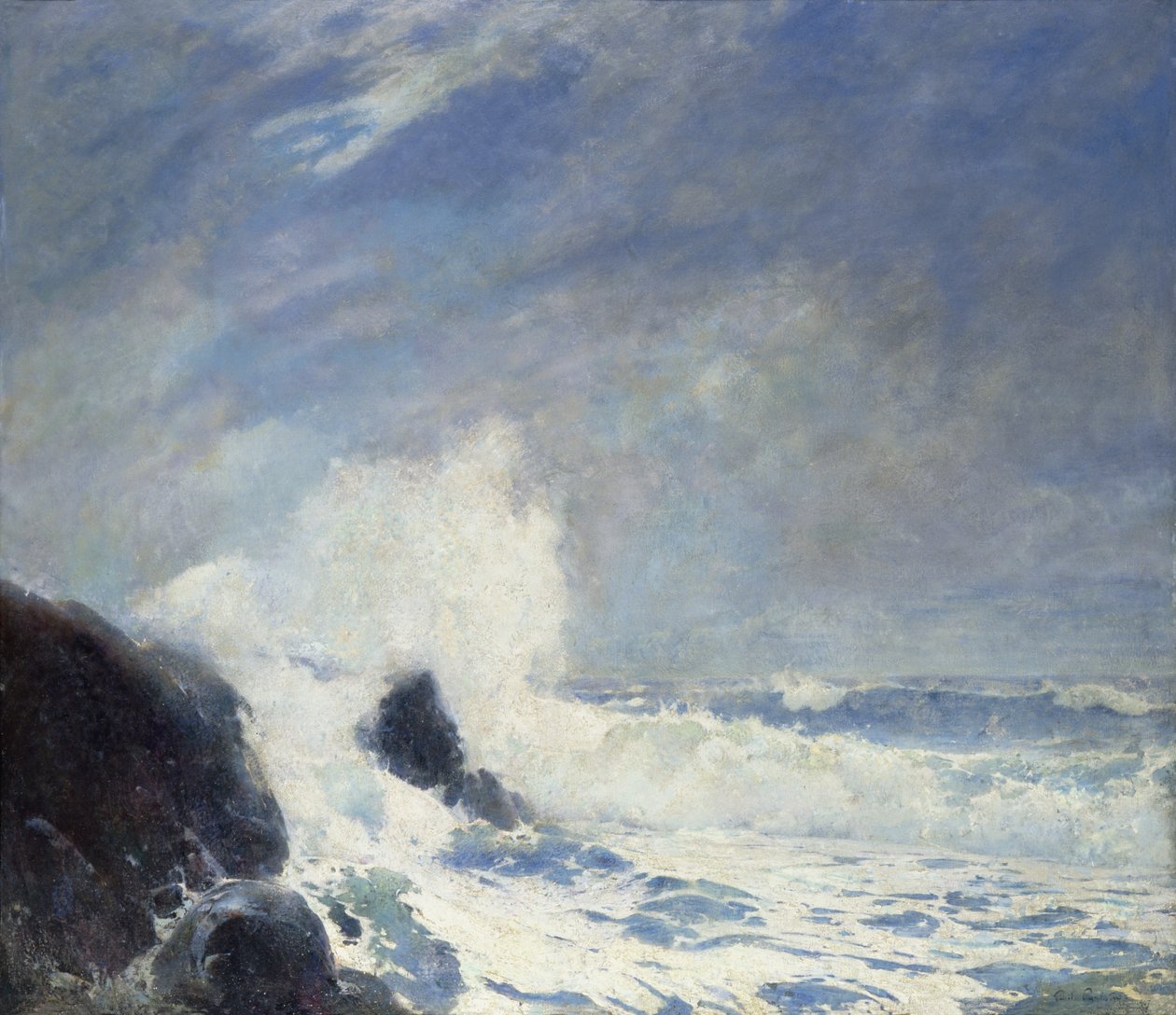 The Surf by Emil Carlsen: Highest-quality art reproduction