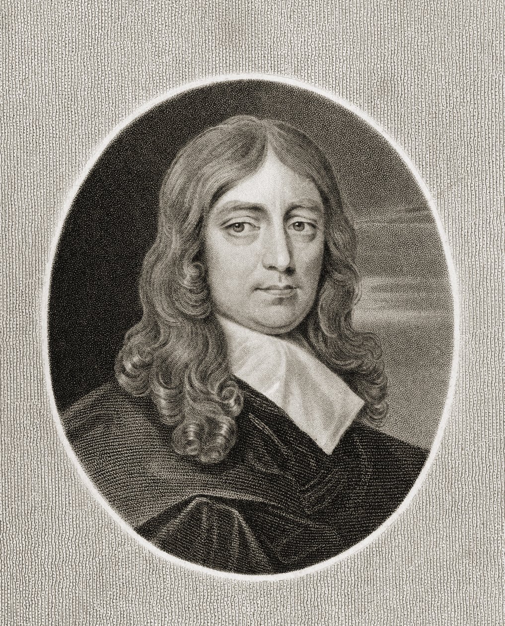John Milton from 'Gallery of Portraits' by English School