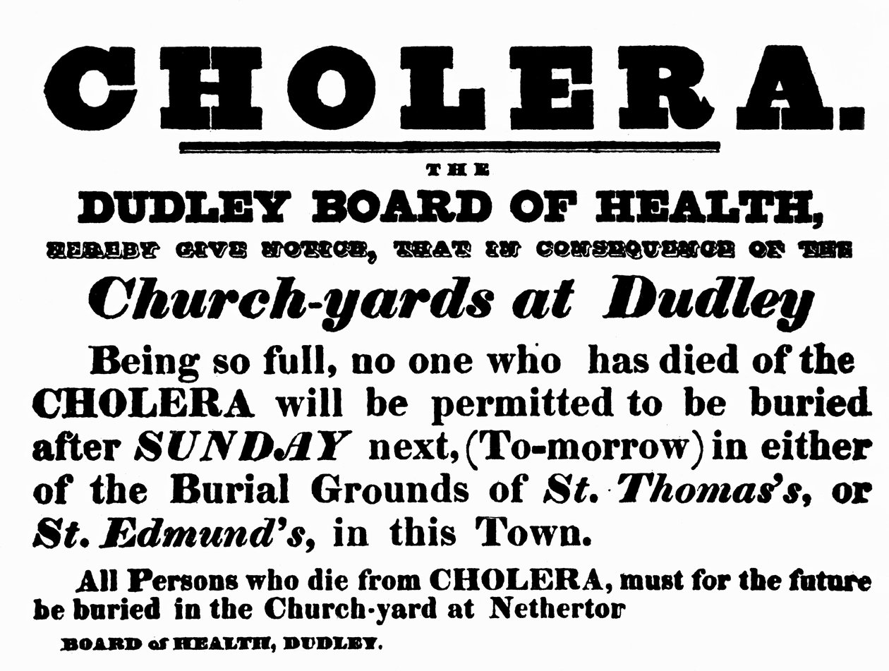 Cholera Posters