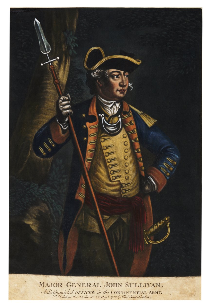 Major General John Sullivan by English School