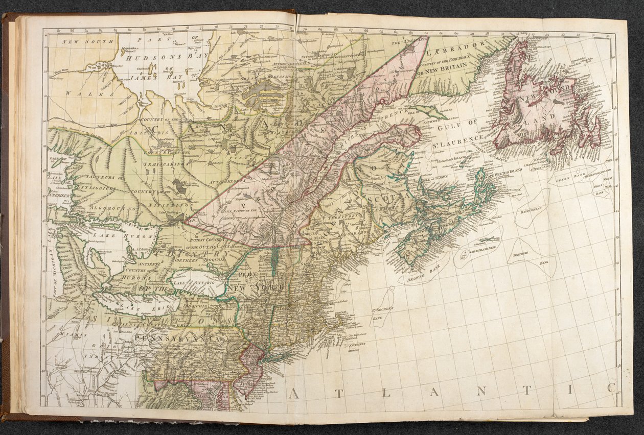 Map Of North East America