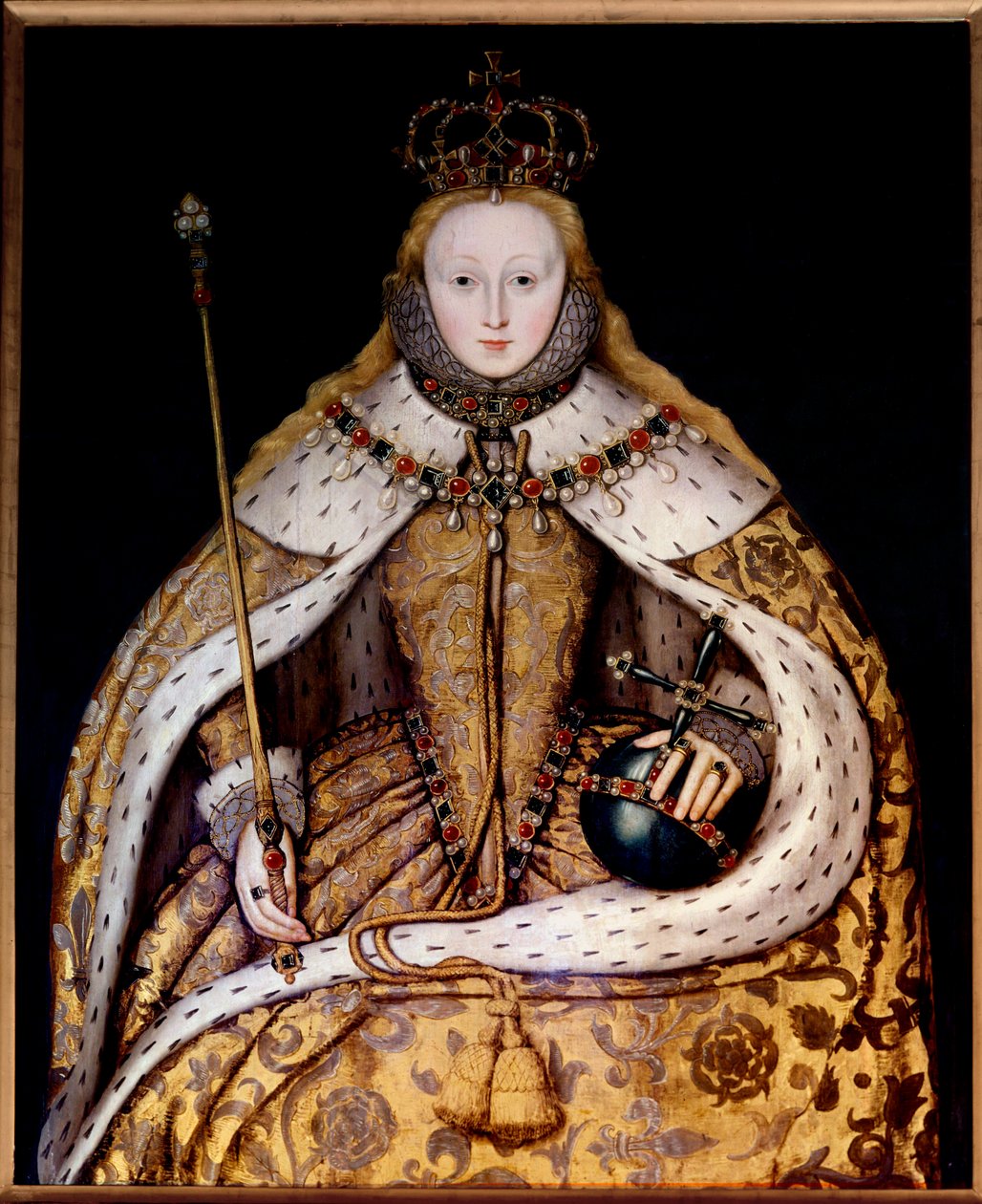 Queen Elizabeth Painting Allegorical Portrait Of Queen Elizabeth I Of