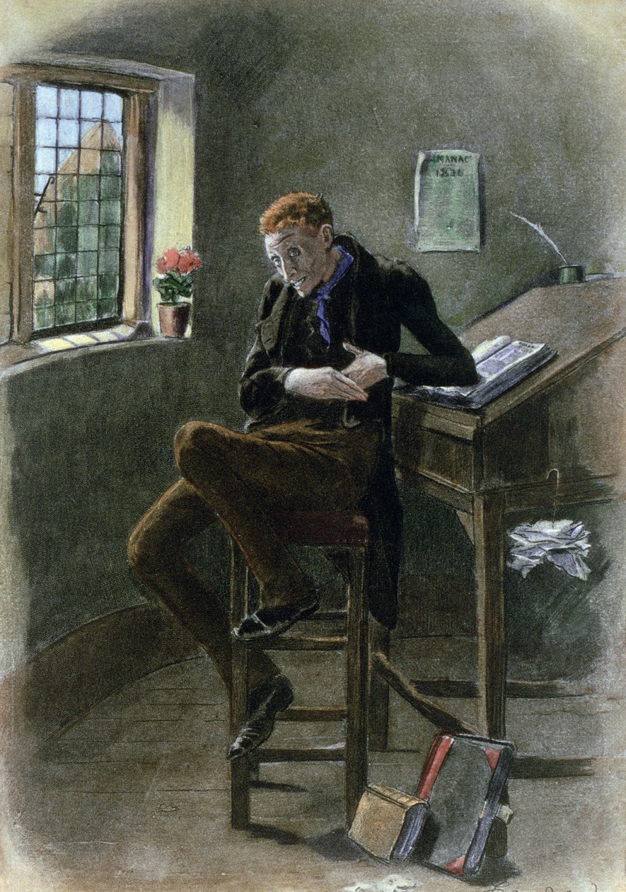 Uriah Heep, from David Copperfield by English School