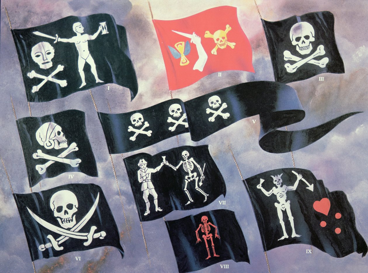 Famous Pirate Flags