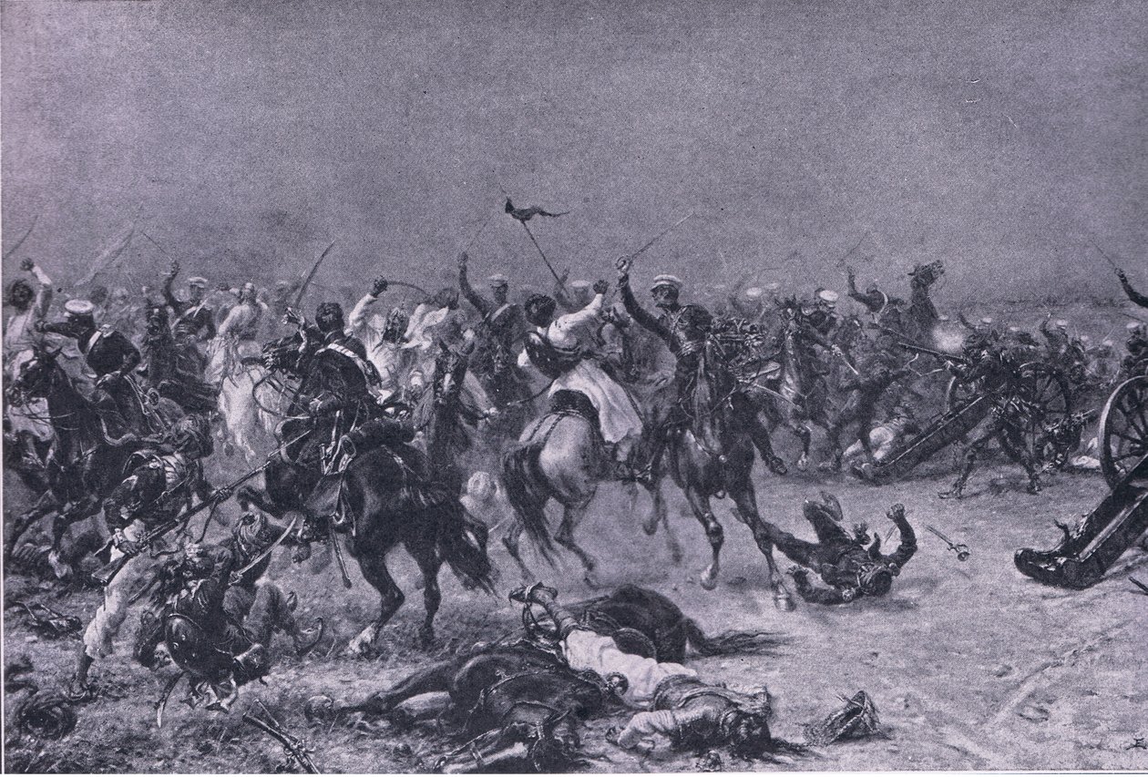 The Charge of the King's Own Light Dragoons at Mudki