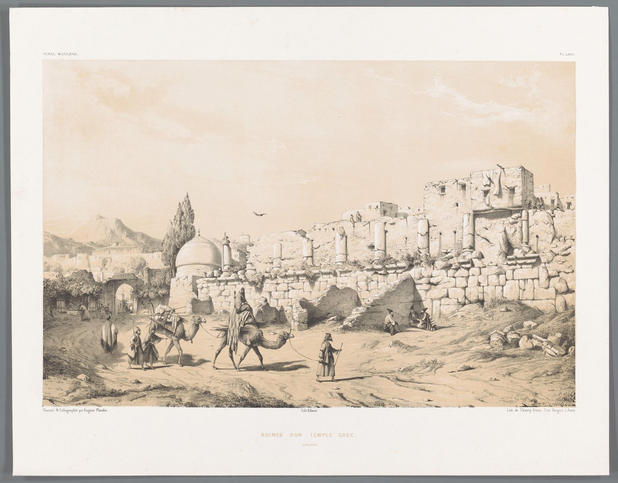 Ruins of the Temple of Anahita in Kangavar (Persian Landscapes series)